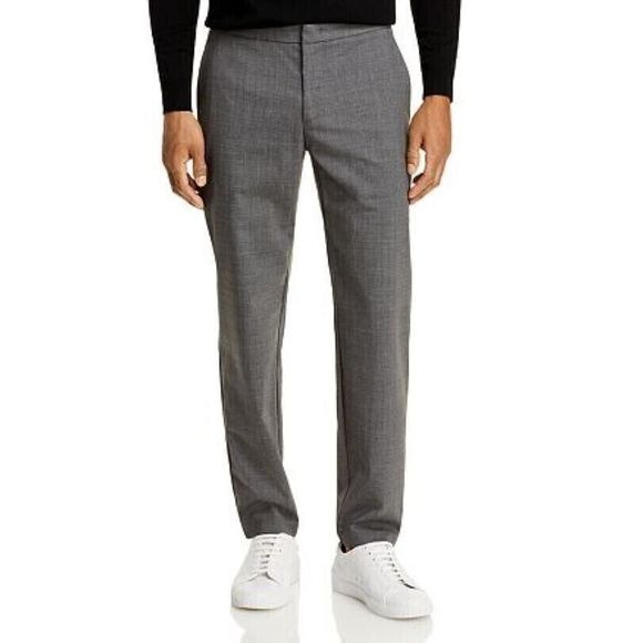 Theory | Pants | Theory Mens Curtis Gray Relaxed Fit Stretch Hidden ...